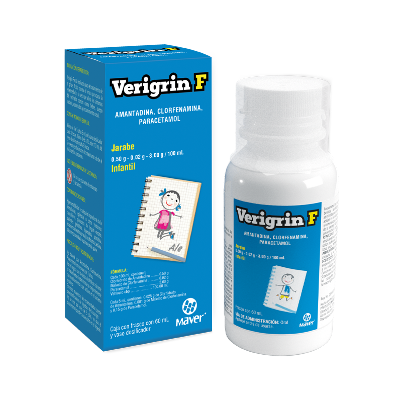 Verigrin F Jarabe 60 ml - Laboratorios Maver